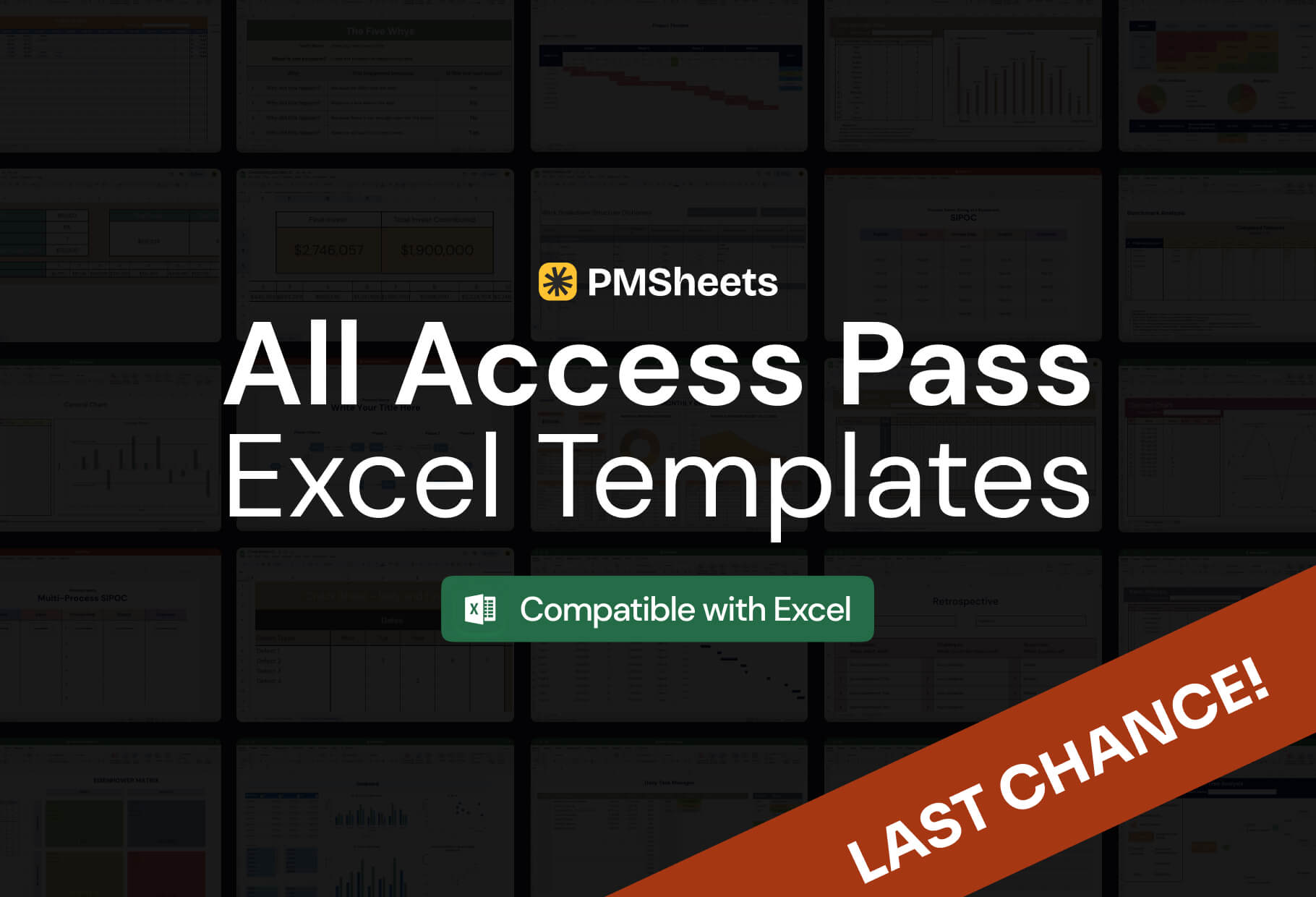 PMSheets Excel Templates All Access Pass – PMSheets Professional ...
