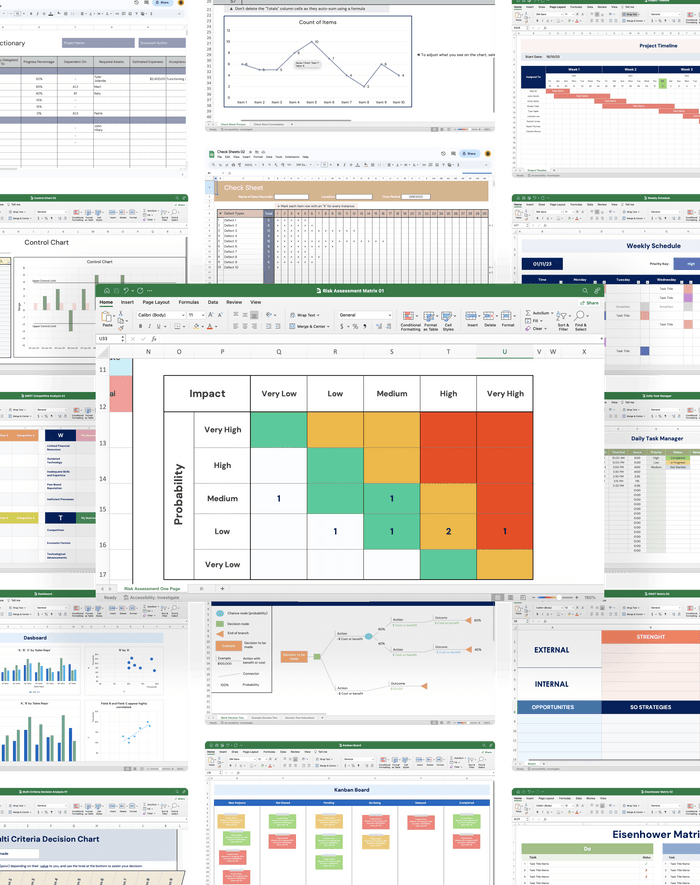 PMSheets - Project Management Templates for Excel and Google Sheets ...